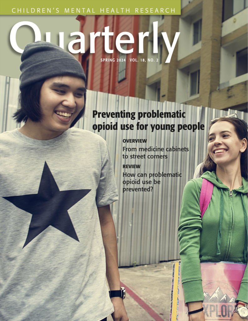 2 - Preventing problematic opioid use for young people - Children’s Health Policy Centre
